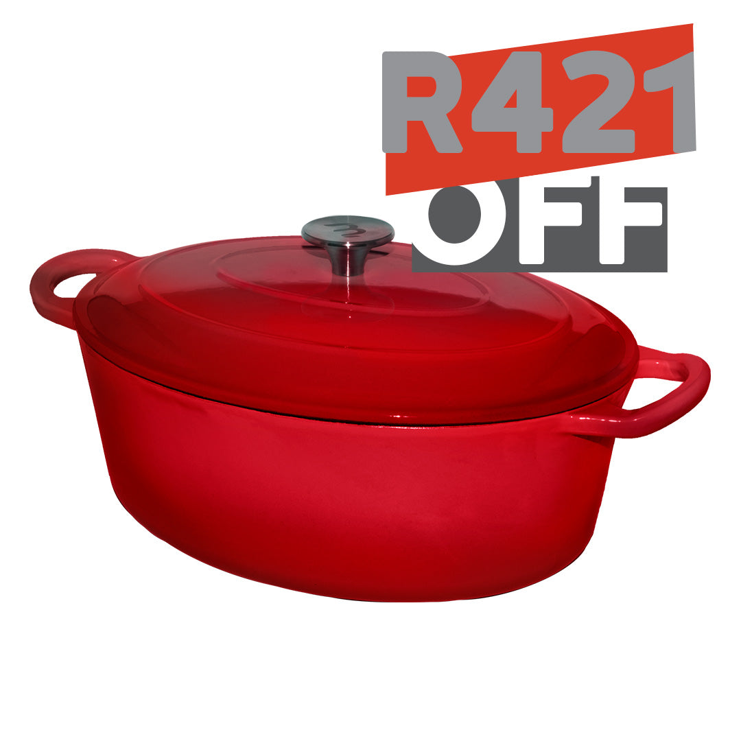 Megamaster Enamel Series Oval Braai Pot | Megamaster