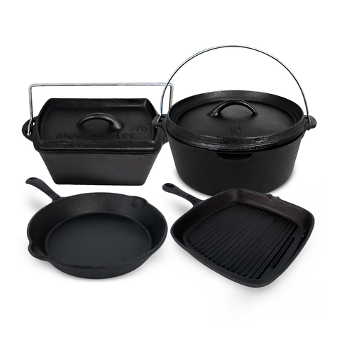 Cast Iron Cookware | Cast Iron Pots (Potjie Pots) | Megamaster