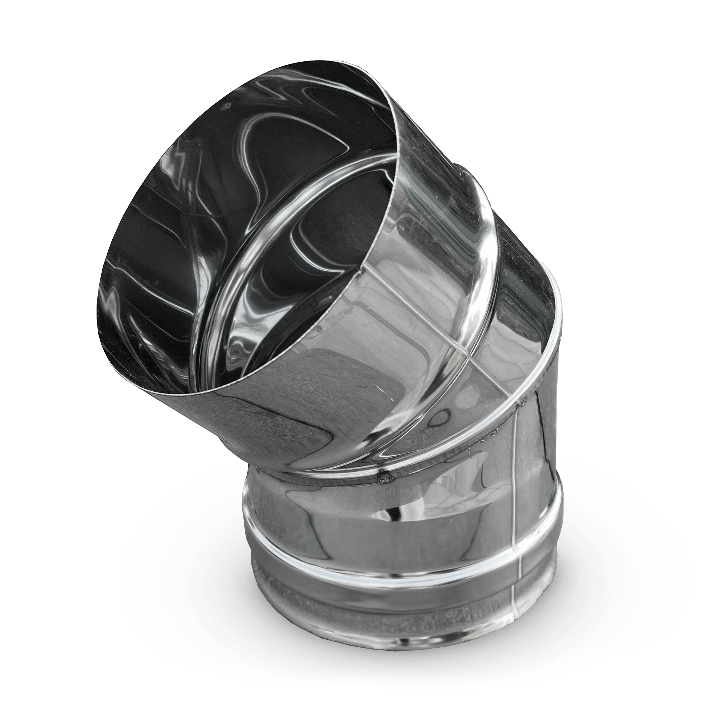 Stainless Steel 45° Bend (150mm) – Megamaster