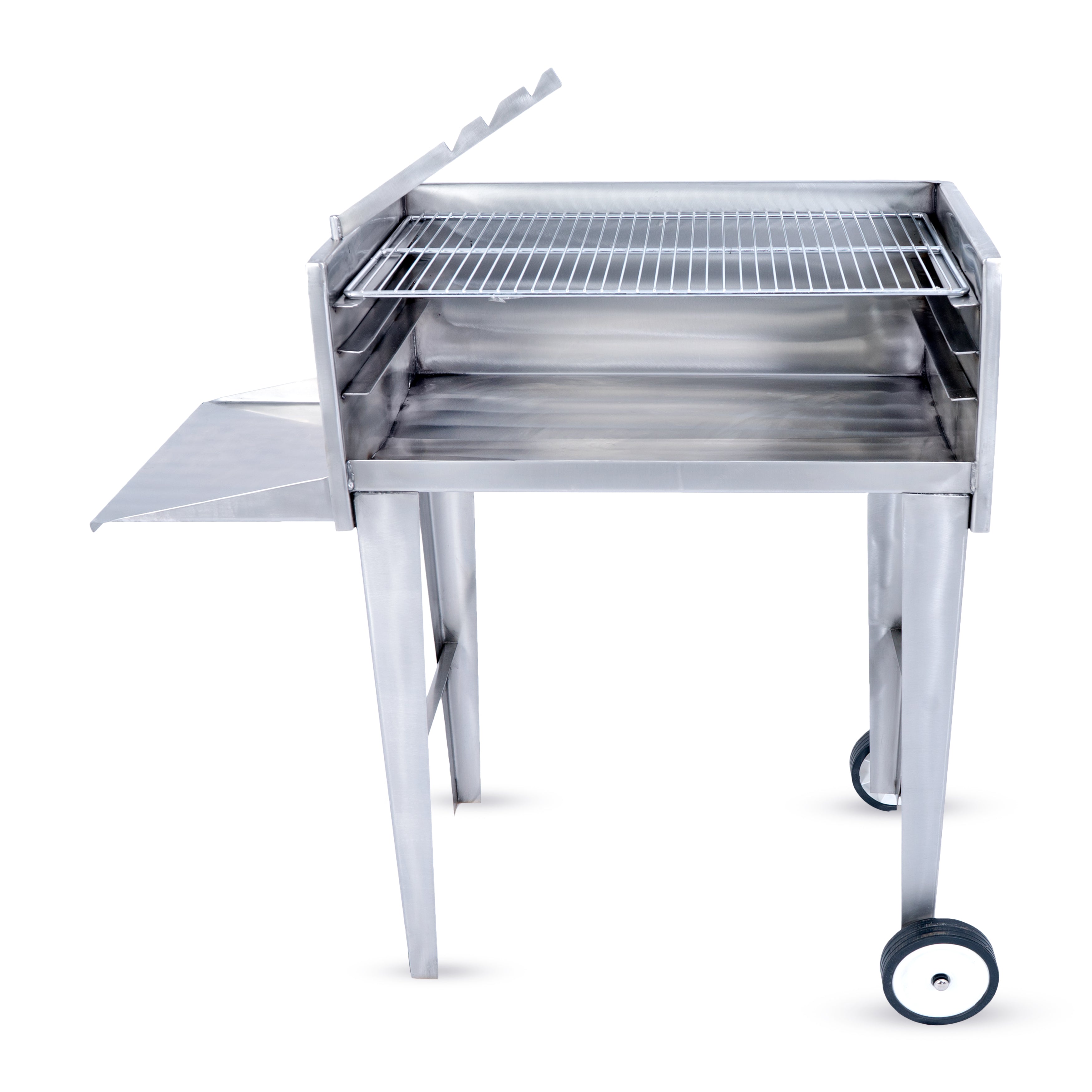 800 Mini Patio Freestanding Stainless Steel Braai | Megamaster